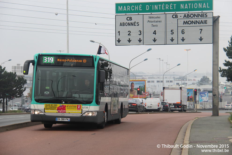Paris Bus 319