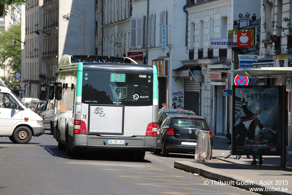 Ligne 21 – Photos de trams et autres transports urbains