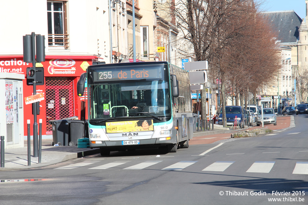 Ligne 255 – Photos de trams et autres transports urbains
