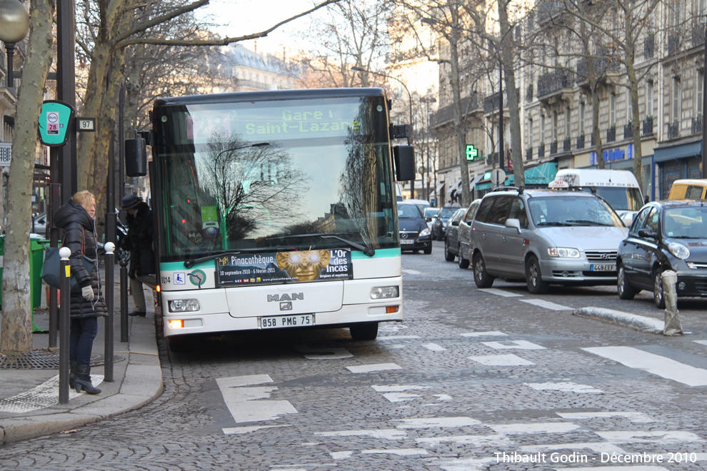 Ligne 28 – Photos de trams et autres transports urbains