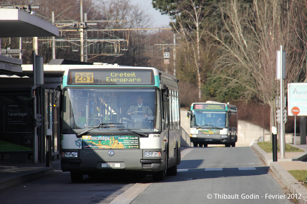 Ligne 281 – Photos de trams et autres transports urbains