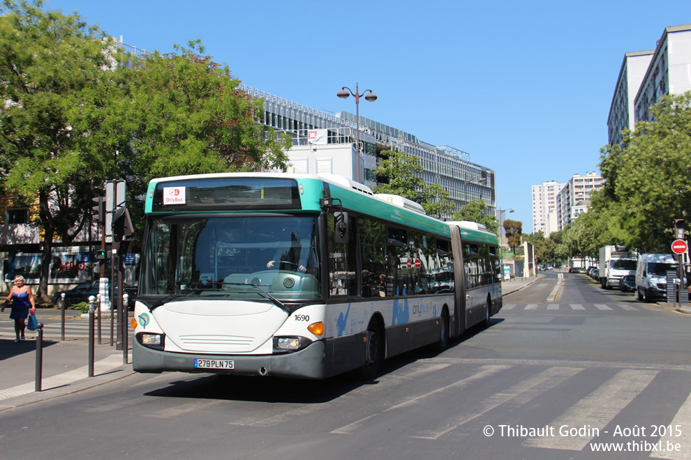 La ligne 283 du réseau de la RATP (Orlybus) – Photos de trams et autres ...