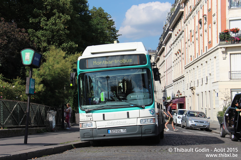 Montmartre (Paris) – Photos de trams et autres transports urbains
