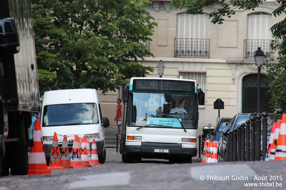 Montmartre (Paris) – Photos de trams et autres transports urbains