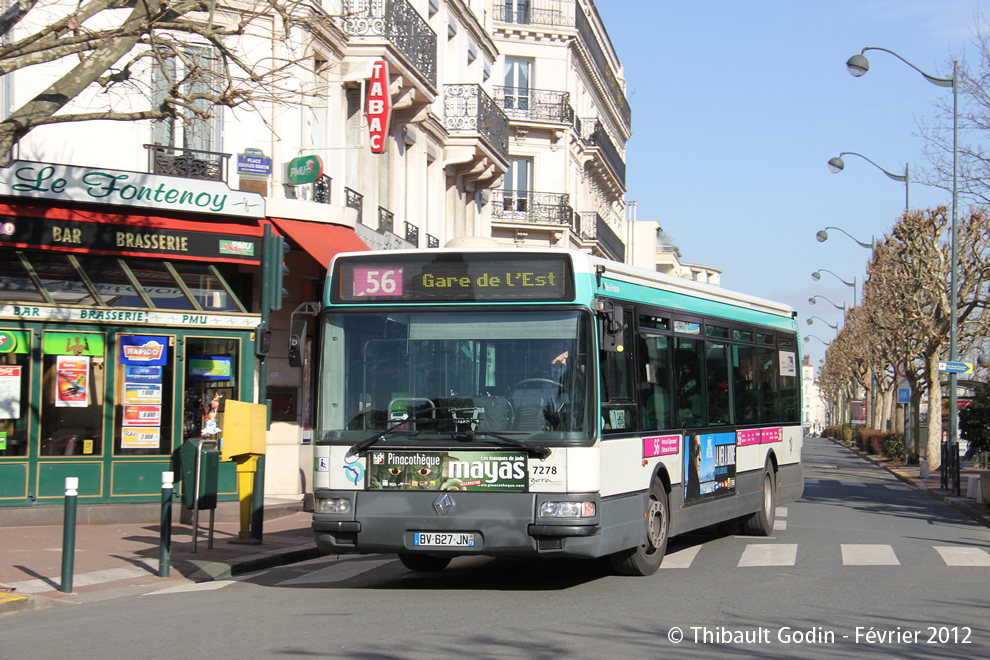Ligne 56 – Photos de trams et autres transports urbains