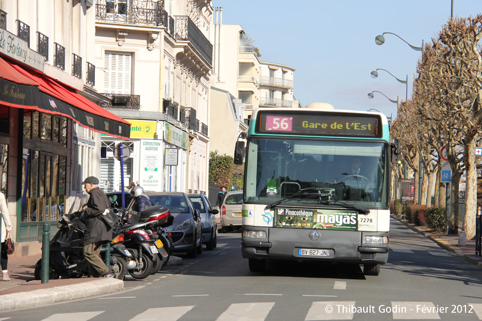 Ligne 56 – Photos de trams et autres transports urbains