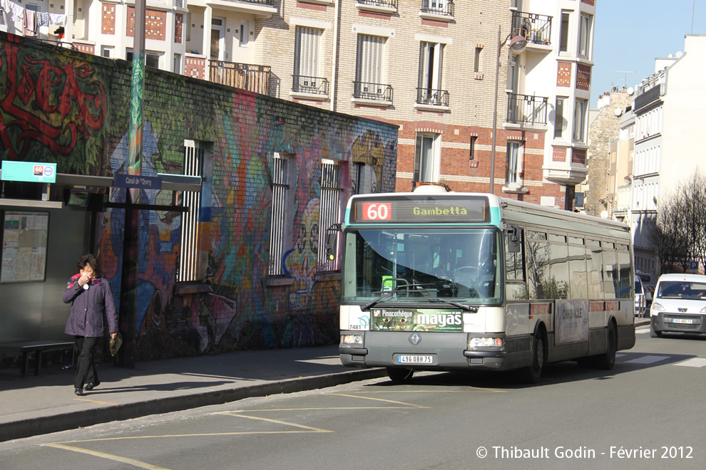 Ligne 60 – Photos de trams et autres transports urbains