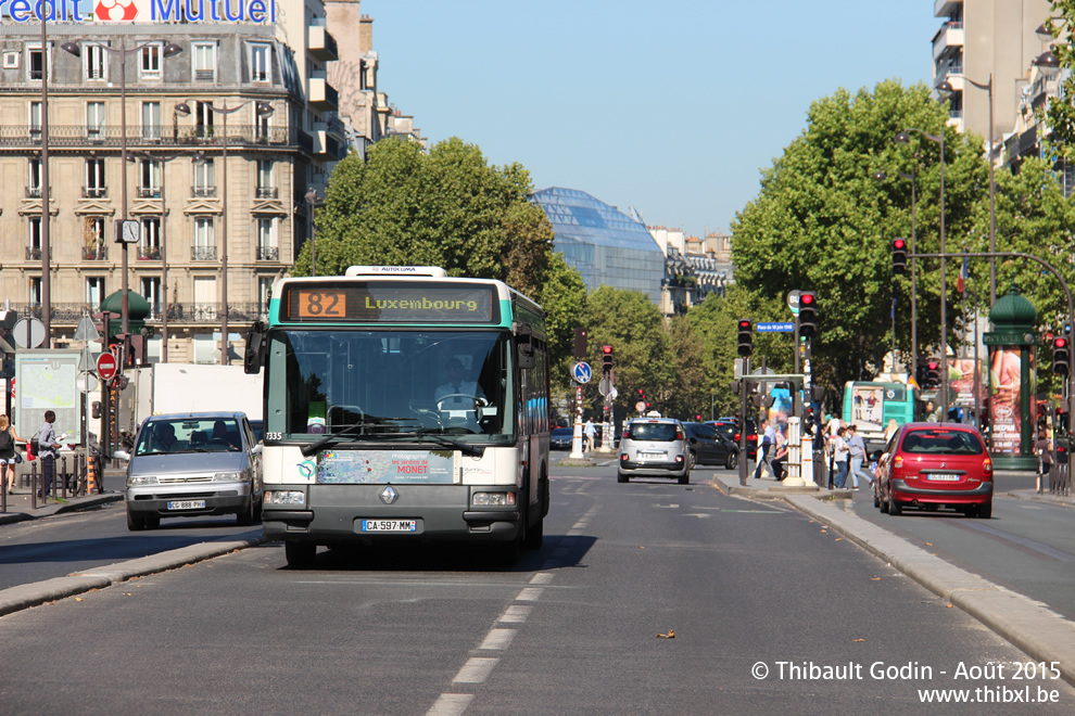 Ligne 82 – Photos de trams et autres transports urbains