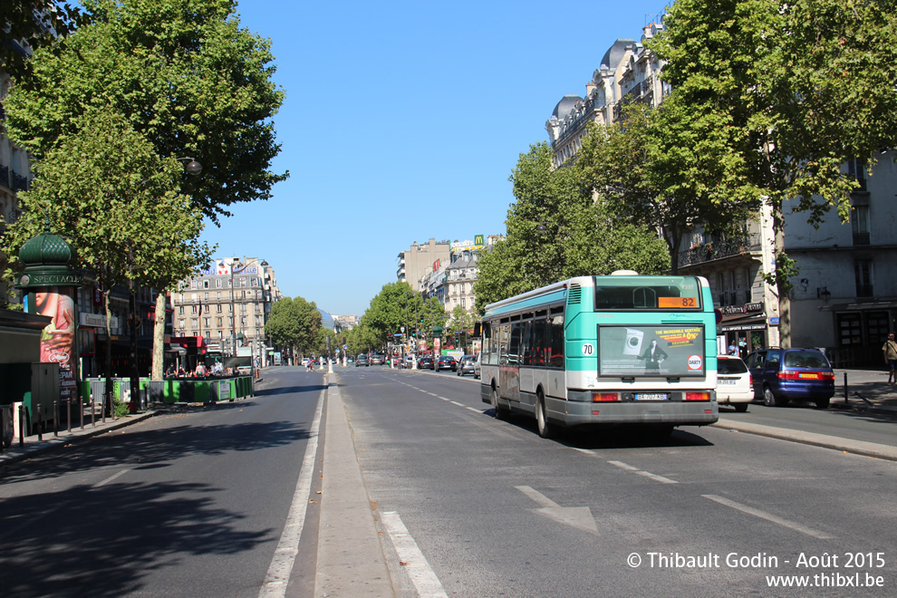 Ligne 82 – Photos de trams et autres transports urbains