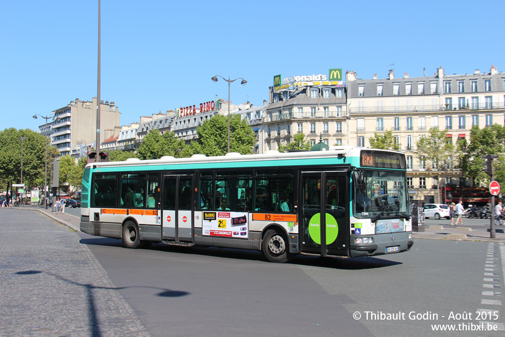 Ligne 82 – Photos de trams et autres transports urbains