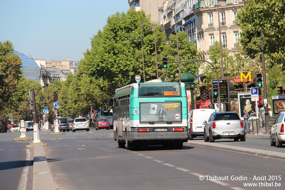 Ligne 82 – Photos de trams et autres transports urbains