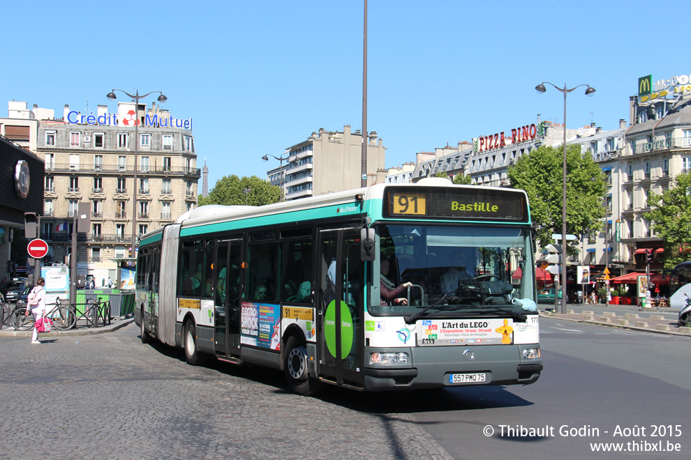 Ligne 91 – Photos de trams et autres transports urbains