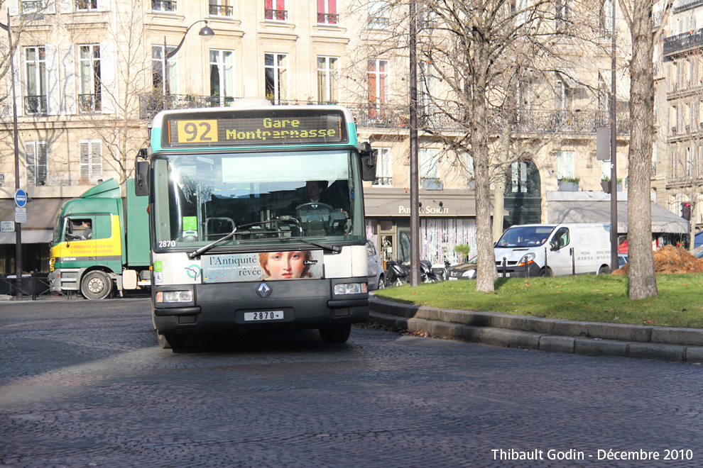 Ligne 92 – Photos de trams et autres transports urbains