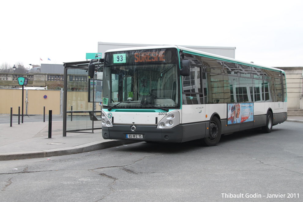 Ligne 93 – Photos de trams et autres transports urbains