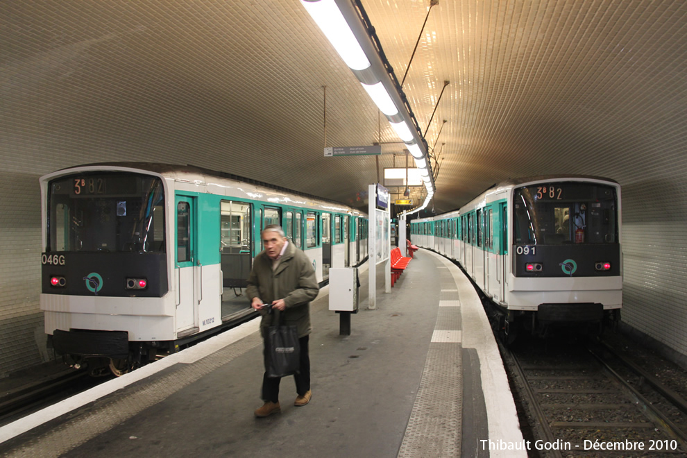 Ligne 3 bis – Photos de trams et autres transports urbains